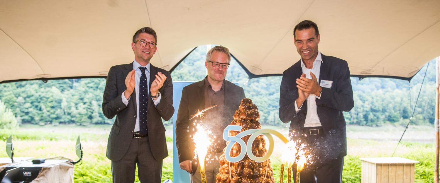 De spaarbekkencentrale van Coo blaast 50 kaarsjes uit | ENGIE